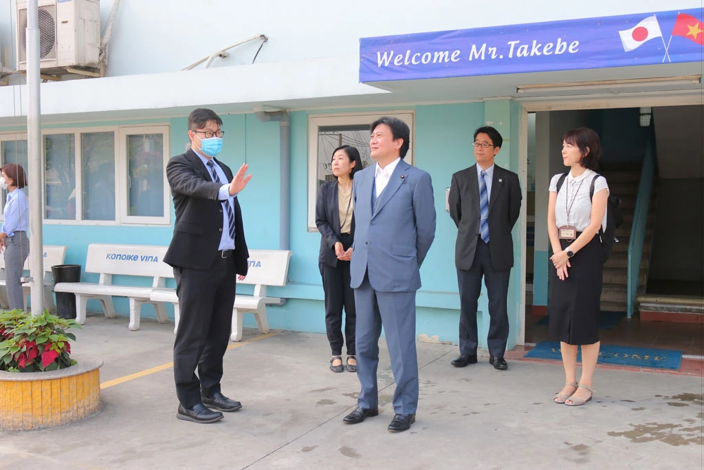 Chuyến Thăm Của Nghị Sĩ Quốc Hội Nhật Bản Tại Konoike Vina